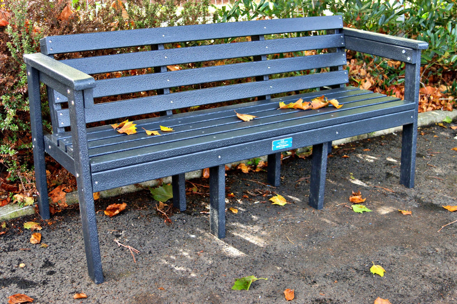 3 Seater Garden Bench | Maintenance-Free | Sustainable – DCW Polymers LTD